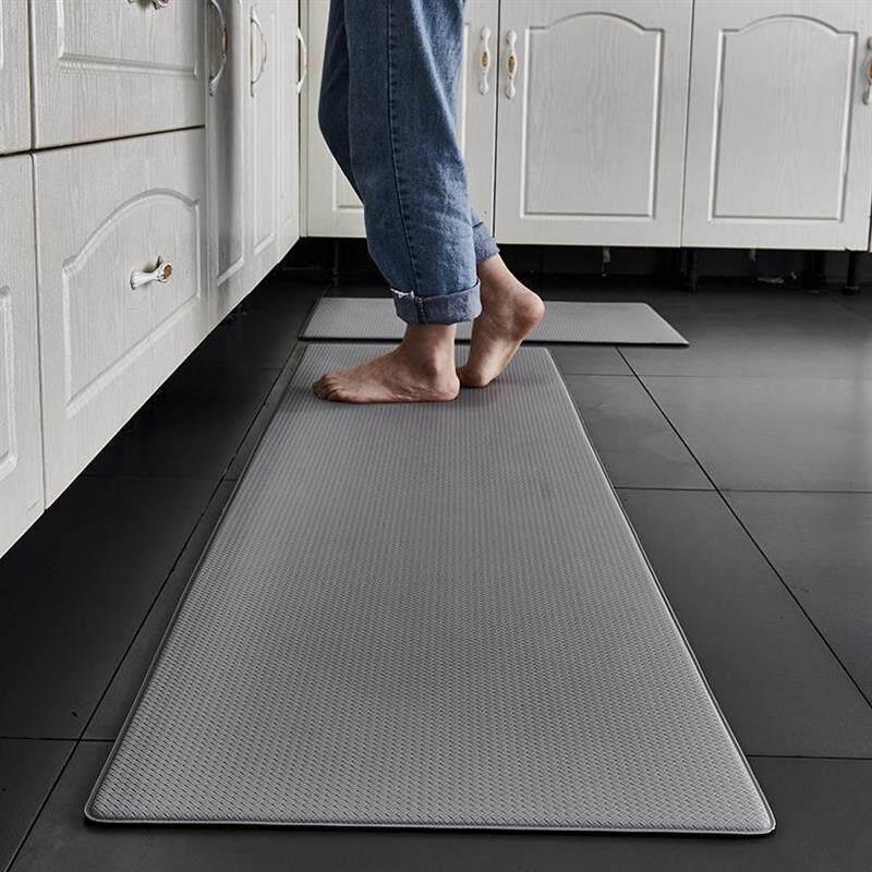 Thickened PVC kitchen floor mat, non slip foot pad 厨房地垫