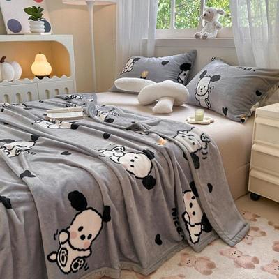 2025珊瑚毯子夏季空调盖毯午睡小被子春秋薄款床单人办公室绒毛毯