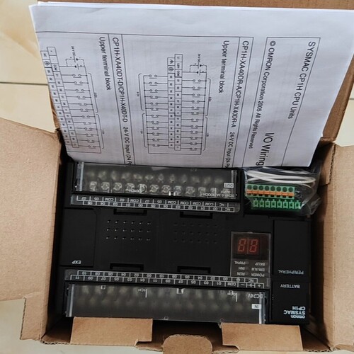 OMRON全新原装CP1H-ⅩA40DT-D可编程序控制器，议价