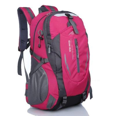 50L men travel hiking camp backpack women big capacity bag