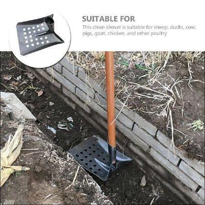 Sewer Cleaning Tools Poultry Dung Metal Scraper Flat
