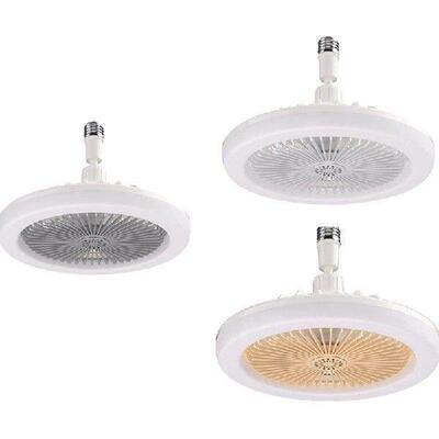 E27 Ceiling Fan With Lights,Enclosed Low Fan Light,
