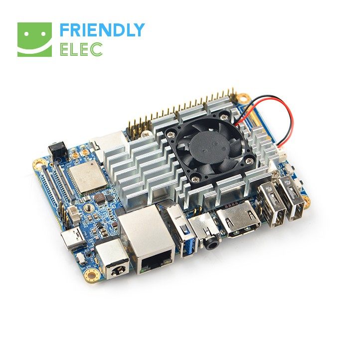 RK3399友善Nanopc T4开发板ROS双摄4K Lubuntu安卓Android 10 8.1_虎窝淘