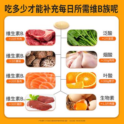 仁和维生素b族含8种维Bb1b2b6b12生物素谷胱甘肽水飞蓟