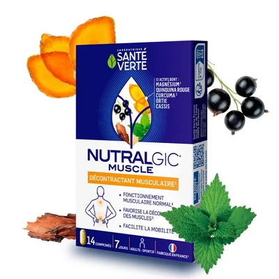 法国版Sante Verte Nutralgic Muscle 14 Comprimes