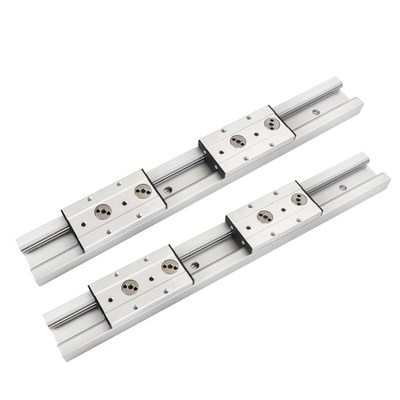 超高精度双轴心直线导轨SGB滑轨锁紧滑块滚轮SGR10 15 N 20 25 35