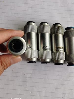 议价SQRH10-10 台湾气立可CHELIC二通逆止接头