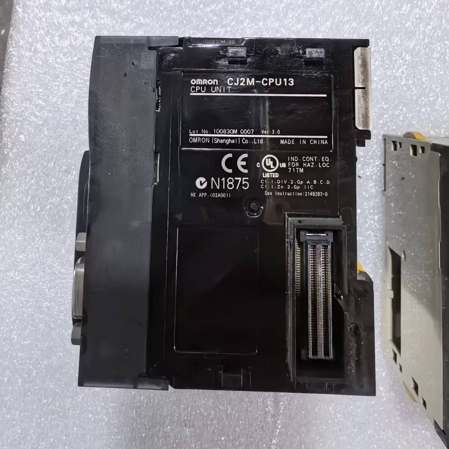 可维修欧姆龙PLC套装CJ2M-CPU13包含电源模块和其他扩展模议价