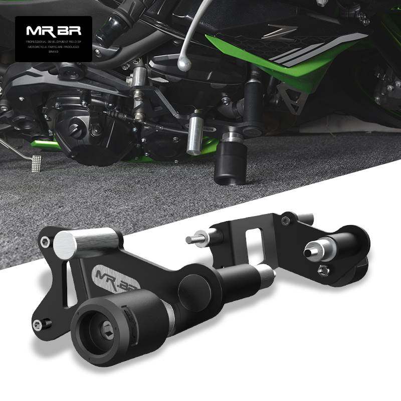 MRBR适配于川崎Z900护杠保险杠Z900RS弹簧球防摔棒竞技杠改装配件_虎窝淘