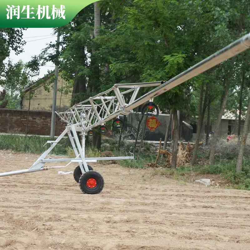 两轮悬臂式式喷灌机浇灌机 喷灌设备排灌机械 加工悬臂式喷灌机