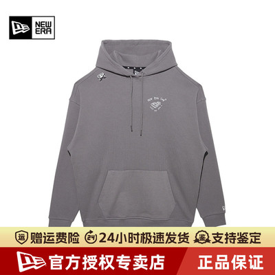 NewEra纽亦华华夫格连帽运动卫衣