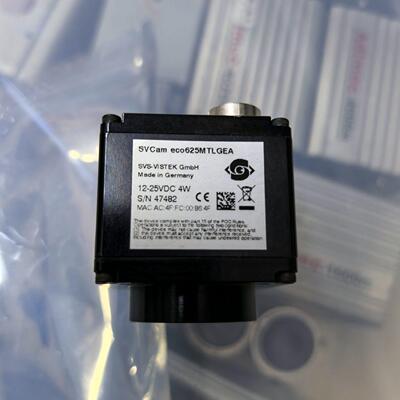 SVCam eco625MTLGEA 工业相机 500万像素 SVS-VISTEK议价维修