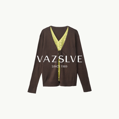 【VAZSLVE/全新奢品】捡漏-时尚百搭高级针织开衫-BO2376