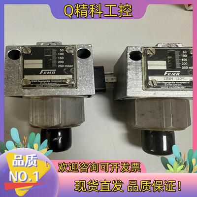 现货FEMA菲玛压力开关DNM025  0.04-0.25bar