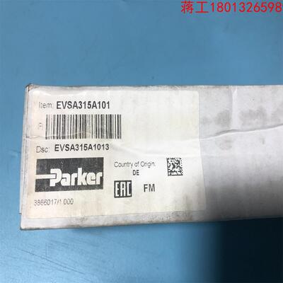 EVSA315A101派克溢流阀溢流阀全新议价