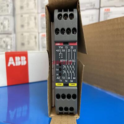 ABB安全继电器型号：BT50，BT50T，BT51，BT51T，24VDC议价