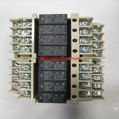 【荣强工控】欧姆龙继电器模组G6B-1174P DC24V配座子