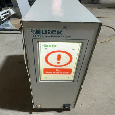 （设备配件）UICK 快克螺丝锁付控制器 ecs46 通电正常 需要的联