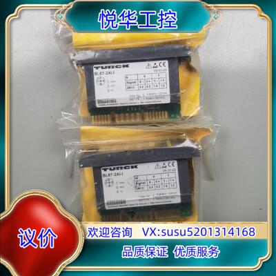 TURCK 电子模拟量输入模块 BL67-2AI-I 682议价