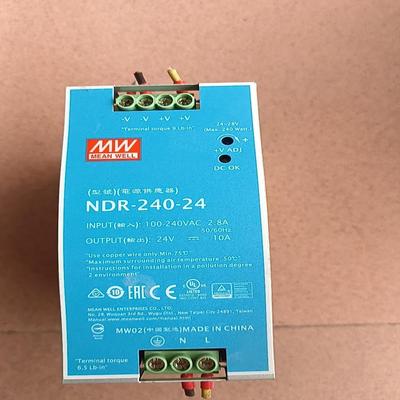 MEAN WELL/明纬电源模块型号NDR-240-24