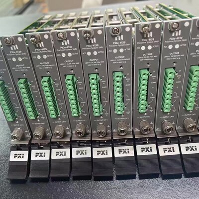 议价NI PXIE-4139系统源测量单，40W大功率，支持±可维修