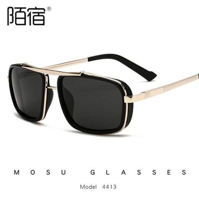 4413新款偏光太阳镜朋克墨镜卡JIA尔2020哈雷太阳镜双梁跨境