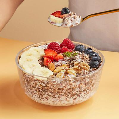 阴山优高低脂黑麦片全麦无添蔗糖即食饮营KUI纤养早餐冲健麦身代