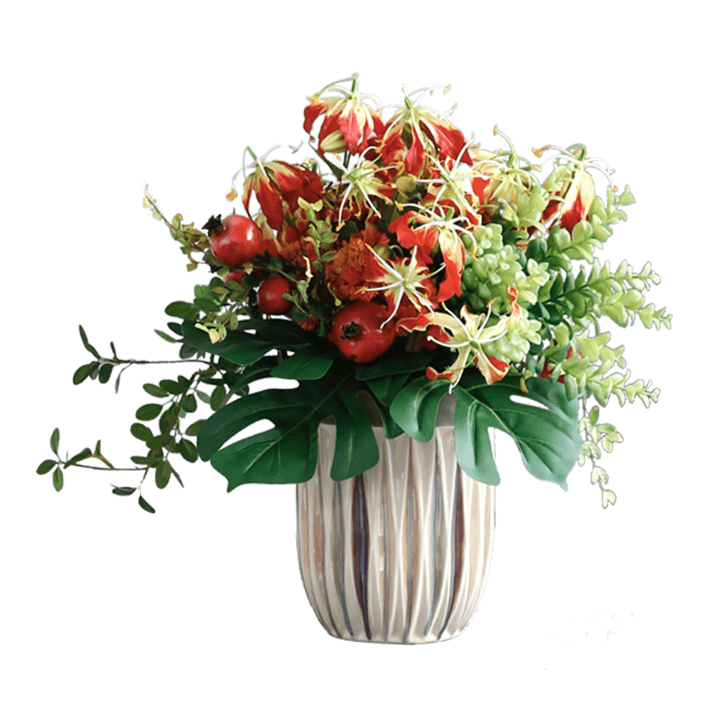 高档轻奢风格仿真花假花自然风