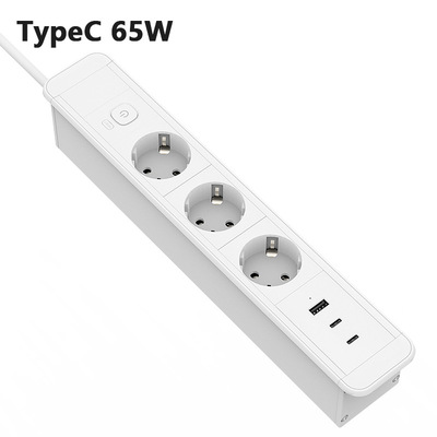 65WUSB多功能办公会议暗装桌面插