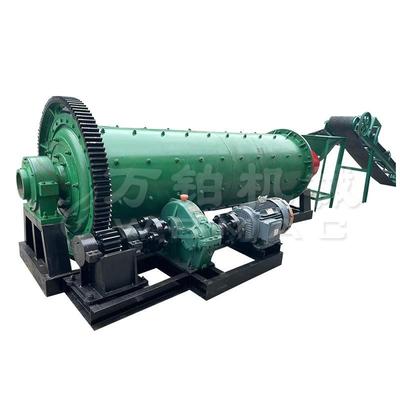 卧式滚筒选矿球磨机磨煤灰黄铁矿选矿设备湿式溢流型高锰钢