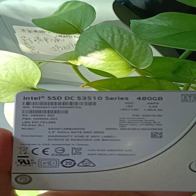 英特尔ⅰntel  SSD S3510  480GB  固态