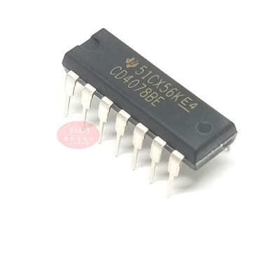 全新原装 CD4078BE DIP-14 或非或门 8输入直插 CD4078 CD4078UBE