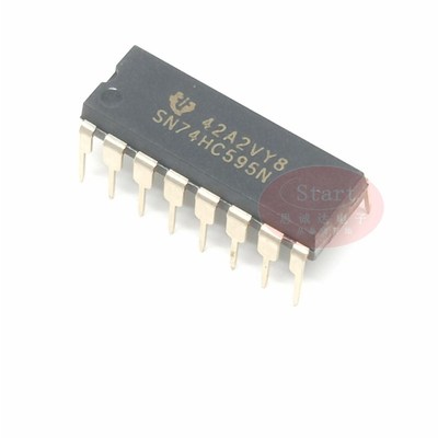 SN74HC595N DIP-16 8位串行寄存器 进口TI 74HC595 全新原装
