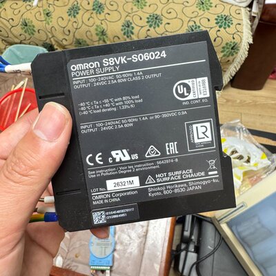 议价电源S8VK-G06024，99新电源，一手，功能可维修