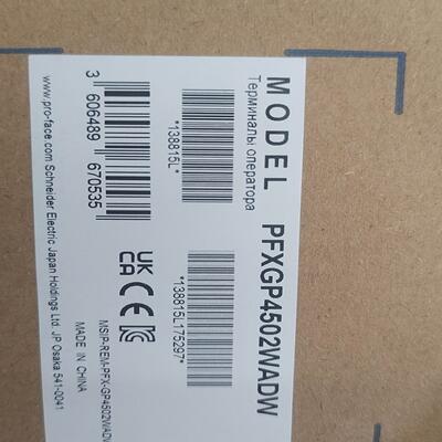 【工控自动化】Proface触摸屏，GP4502WW。多买的一个，需要议价