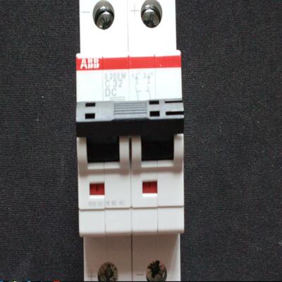 ABB微型直流断路器 S202M-C32DC  2P 32A议价