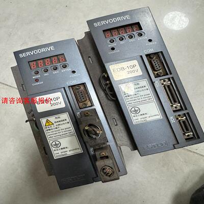 埃斯顿伺服驱动器EDB-10PS-B06E二手拆机件 ，实物