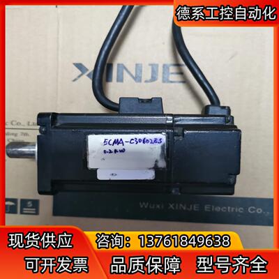 台达伺服电机ECMA-C30602EC，成色如图，功