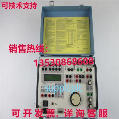 原装供应Used PROGRAMMA SVERKER 750 Protection Relay Tester F