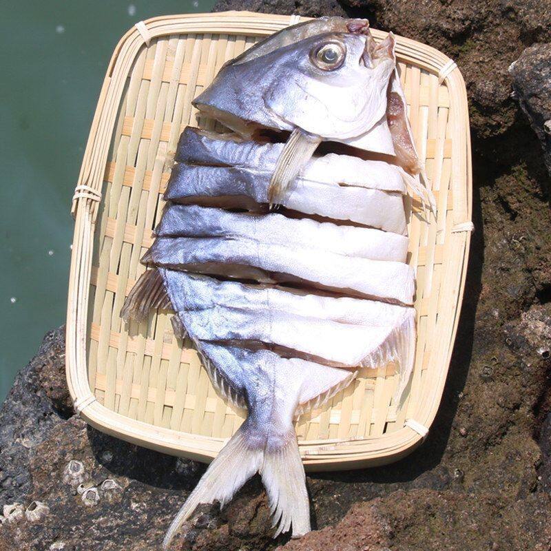 广东特产风干淡晒深海金鲳鱼鱼干海产品干货海鲜腌咸鱼金鲳鱼