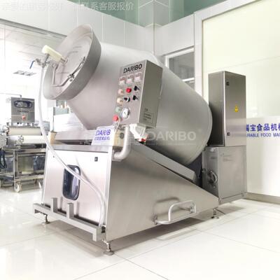 x量特惠真空滚揉机FLR 无轴 搅拌抽真空滚揉拌机 批搅牛羊肉肠卤