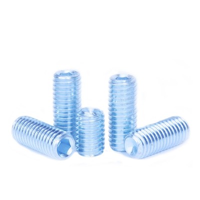 级镀锌凹端紧定螺丝无头