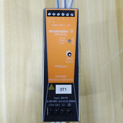 魏德米勒IEC/EN60204-1电源模块120W 24V5议价