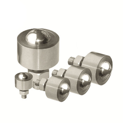 螺帽固定型钢珠滚轮万向