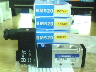 原装新恭SHAKO电磁阀BM520-02S DC24V  AC220V