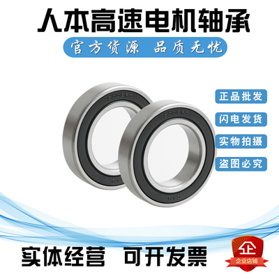 人本高速电机轴承6007 6008 6009 6010 6011 6012 6013 6014RZ RS