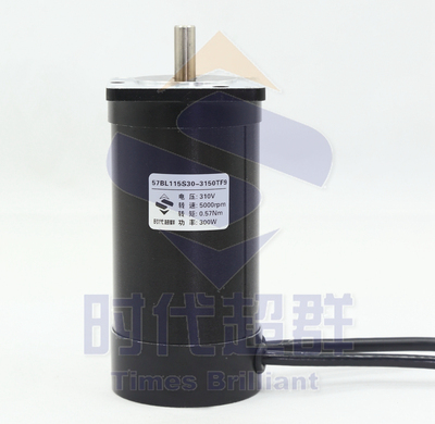 57BL115S30-3150TF9高压直流无刷电机300W 310V 5000转57直流电机