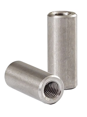 不锈钢双头单内螺纹圆柱