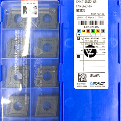 韩国克洛伊 数控刀片 CNMG190608/190612/190616-GR NC3120