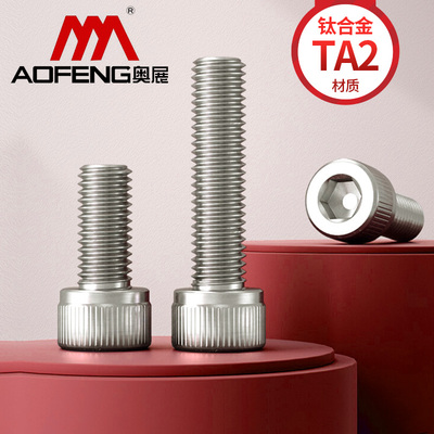 现货直销钛内六角螺丝钉